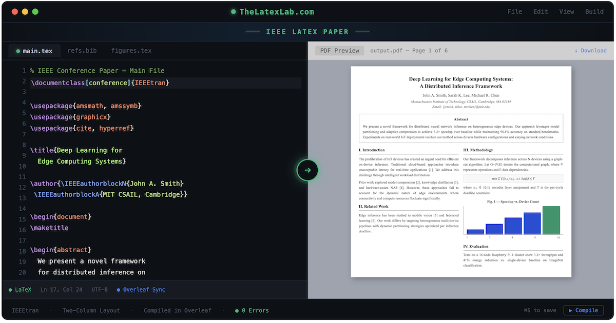 IEEE LaTeX Template Guide: Step-by-Step (2026)